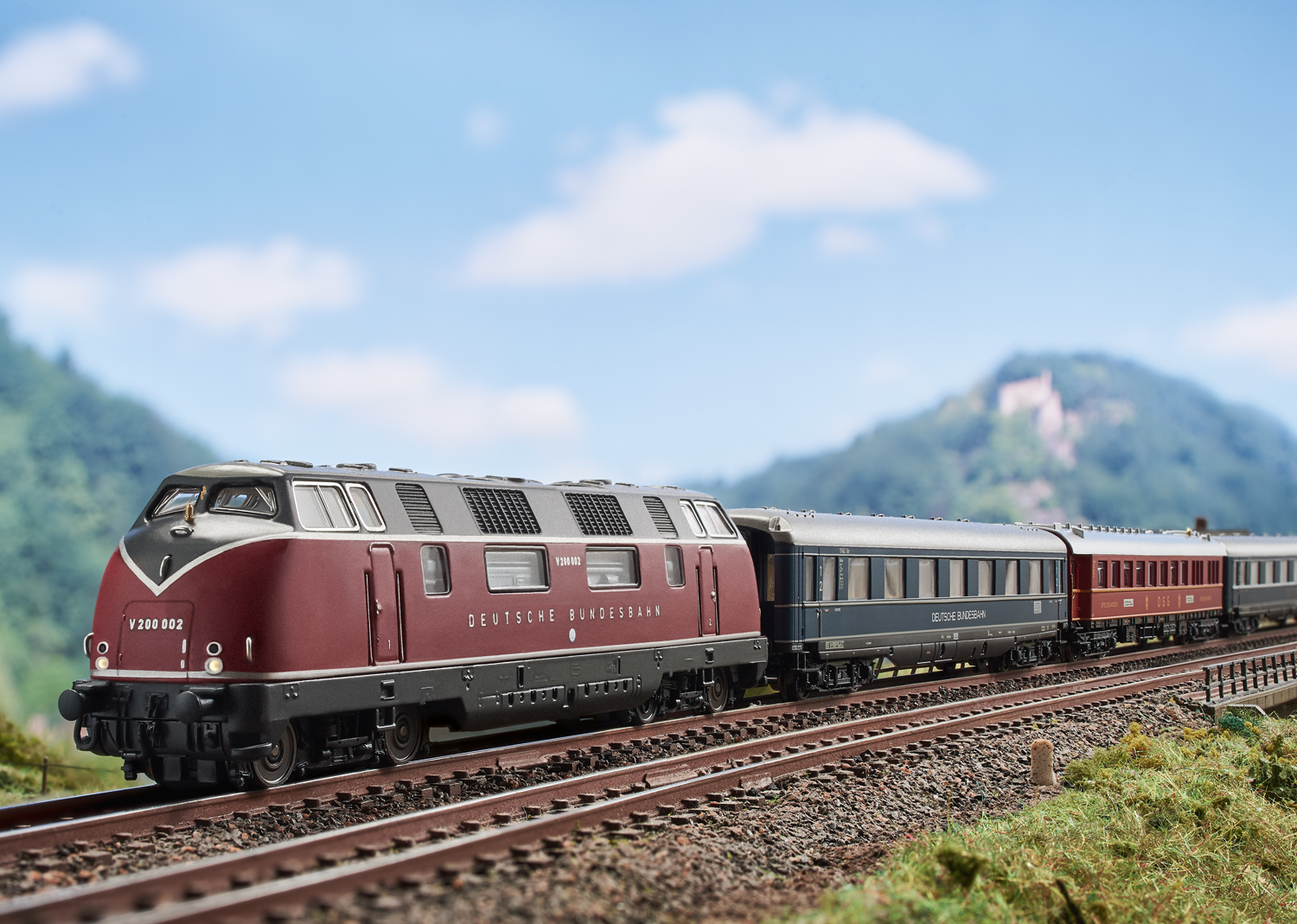 eisenbahnvogler - Minitrix T16225 Diesellokomotive Baureihe V 200